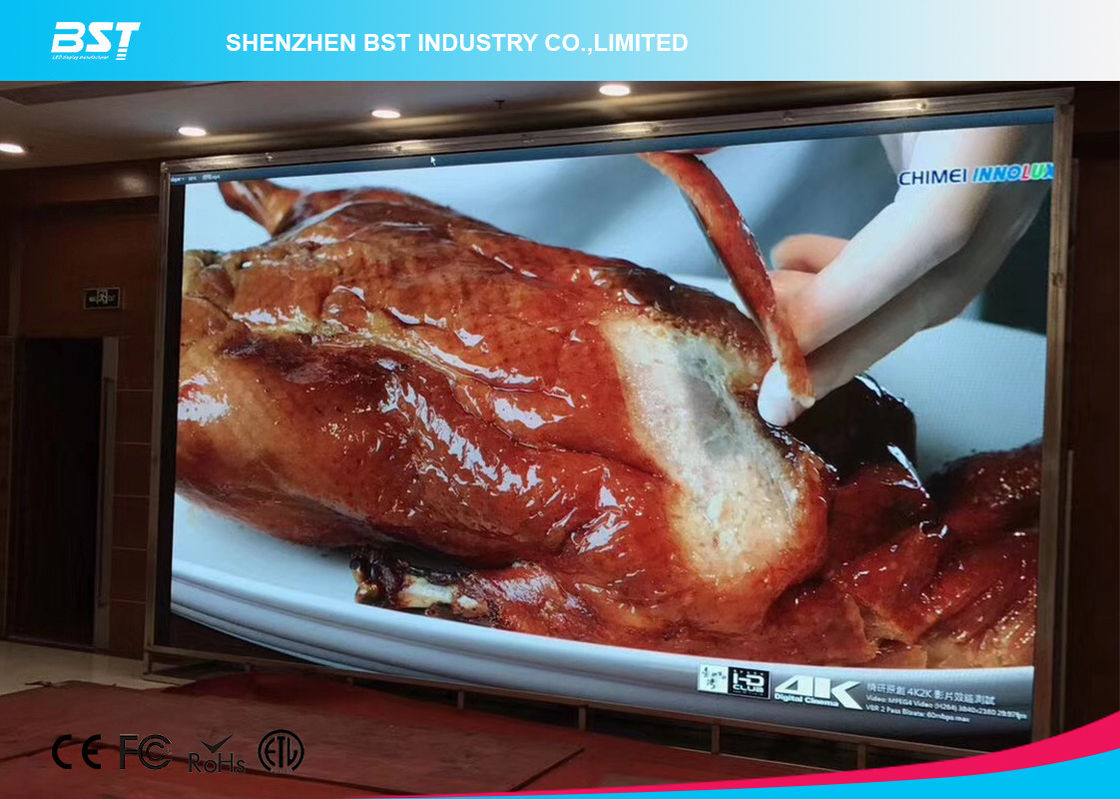 Full Color Digital Advertising Display Boards , Horizontal Hd LED Display