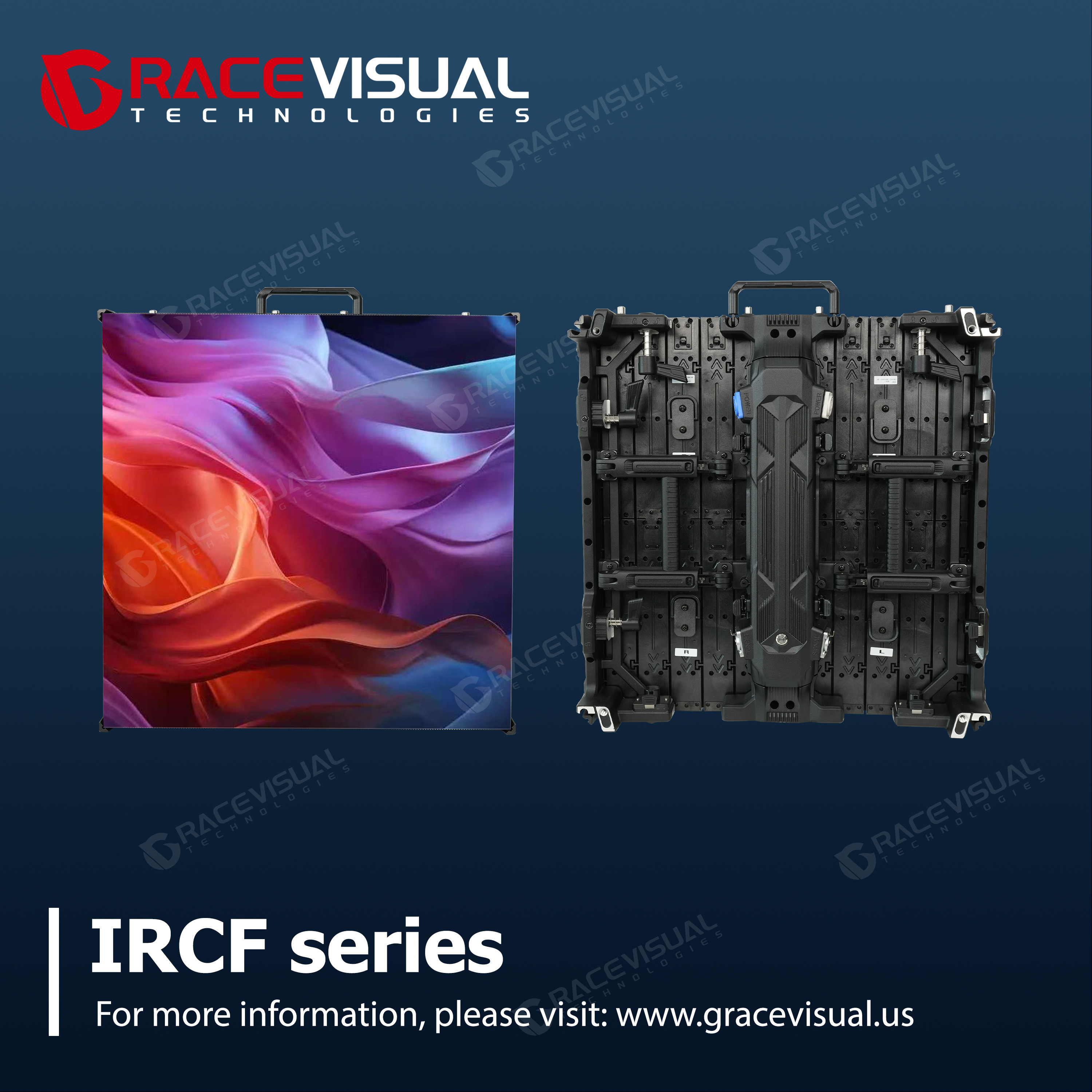 IRCF Series Curved LED Screen: 7680 Refresh Rate,Seamless Connection ...